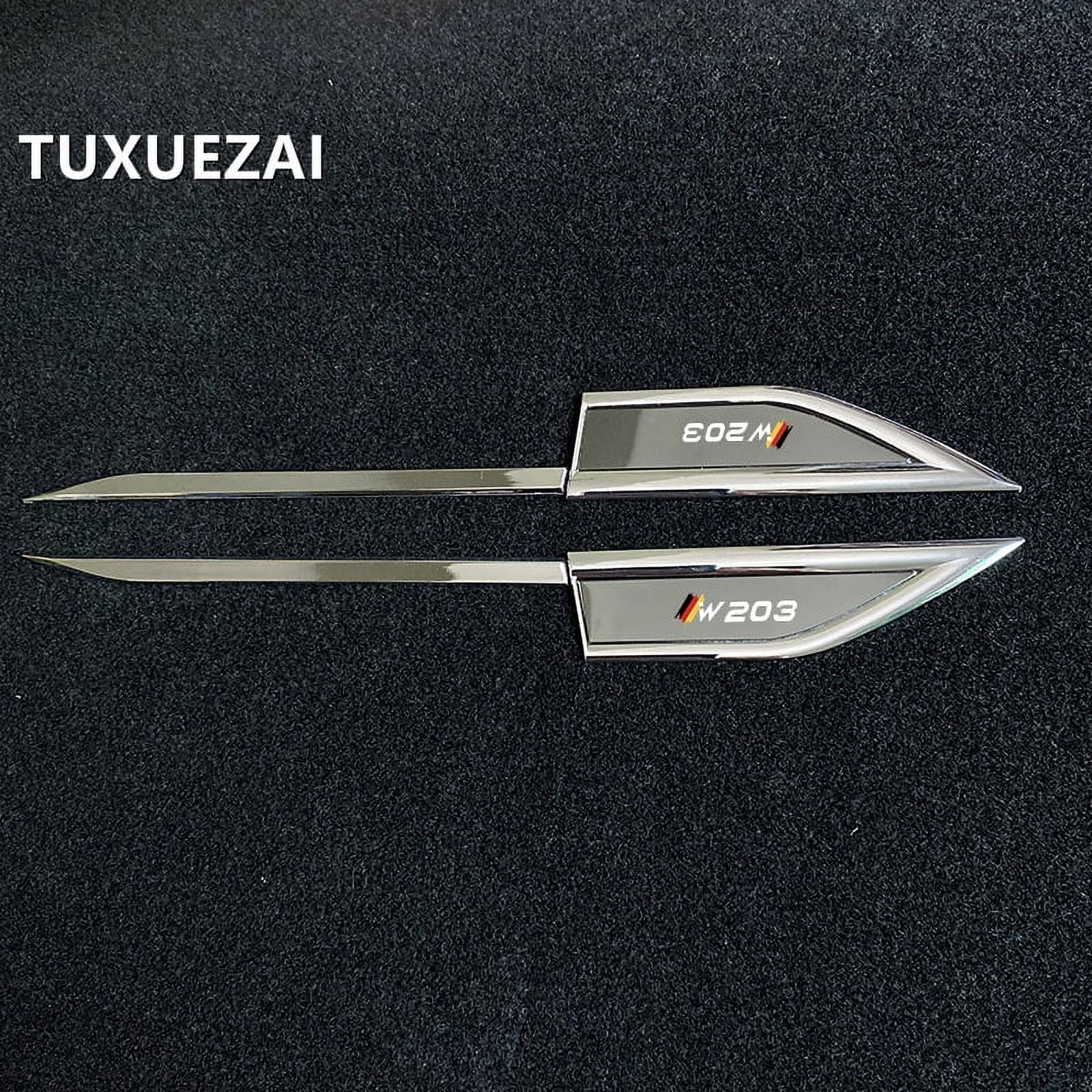 For Mercedes Benz W203 Car Metal Sticker Fender Modifications Laser ...