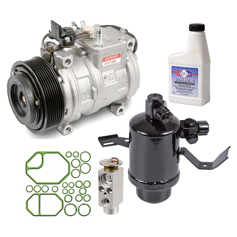 For Mercedes E500 OEM AC Compressor w/ A/C Repair Kit - BuyAutoParts ...
