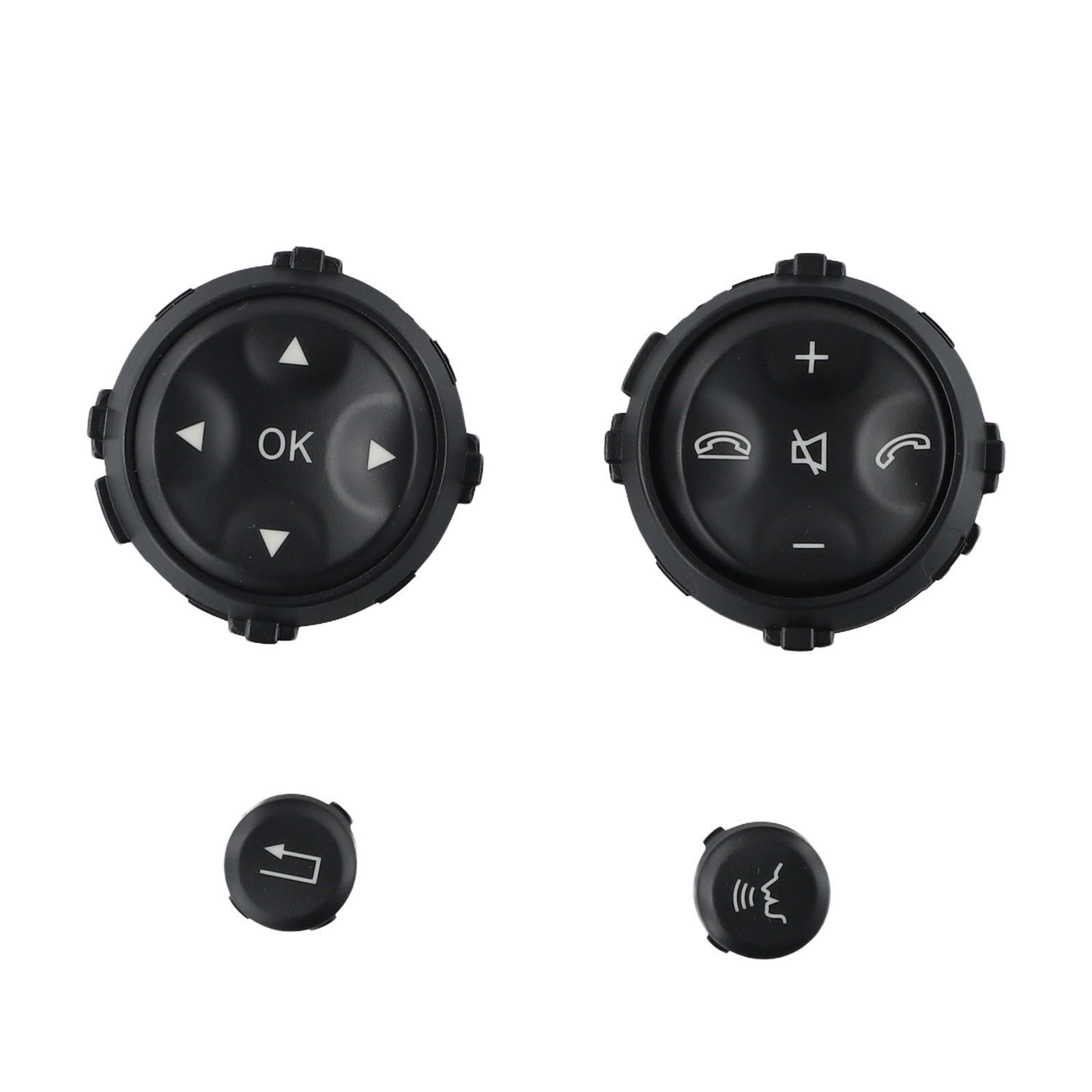 For Mercedes For Benz W221 S 2006-2009 Black R&L Steering Wheel Switch ...