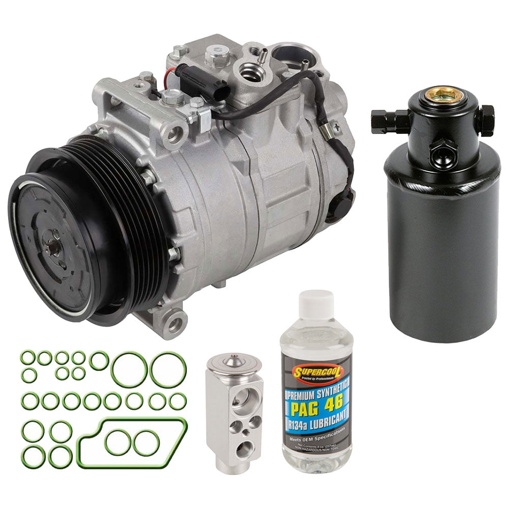 For Mercedes G500 G55 AMG G550 AC Compressor w/ A/C Repair Kit ...