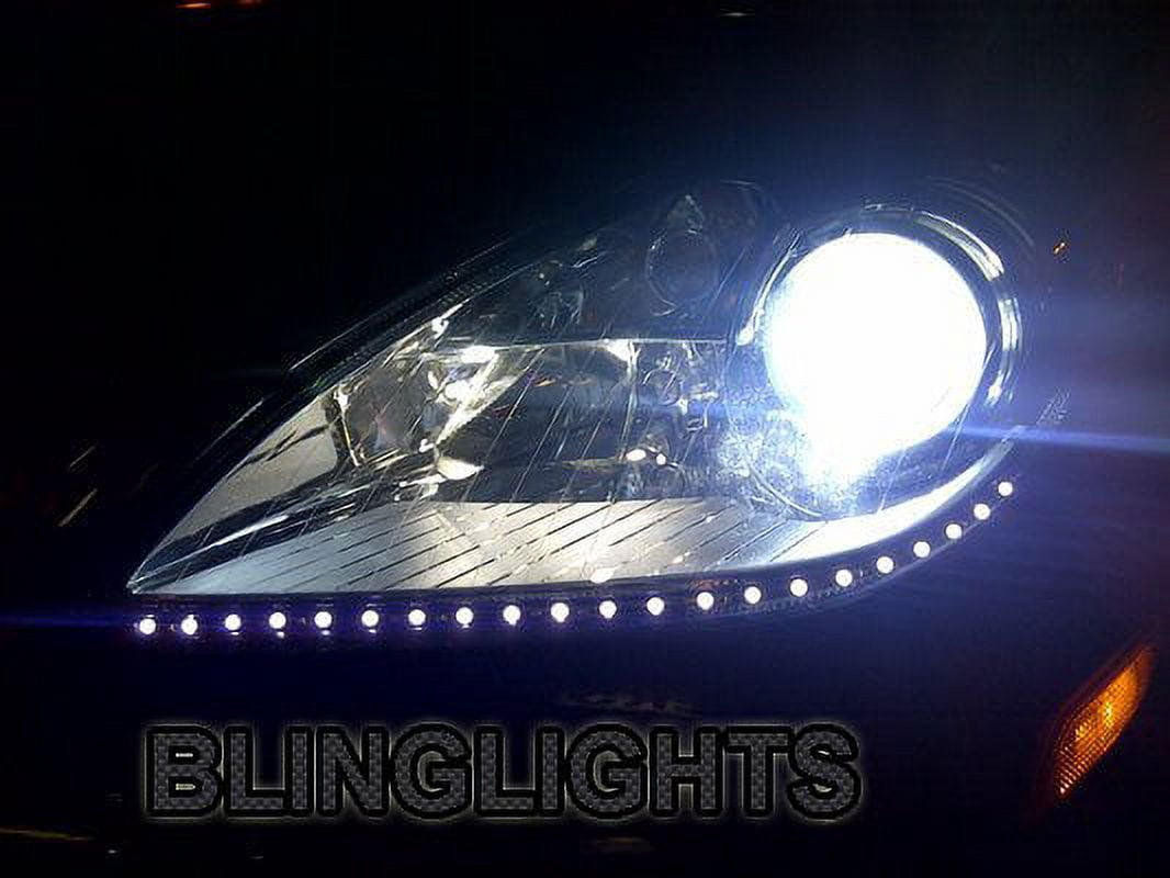 For Mercedes SLK R171 LED DRL Head Lights Strips Day Time Running Lamps ...