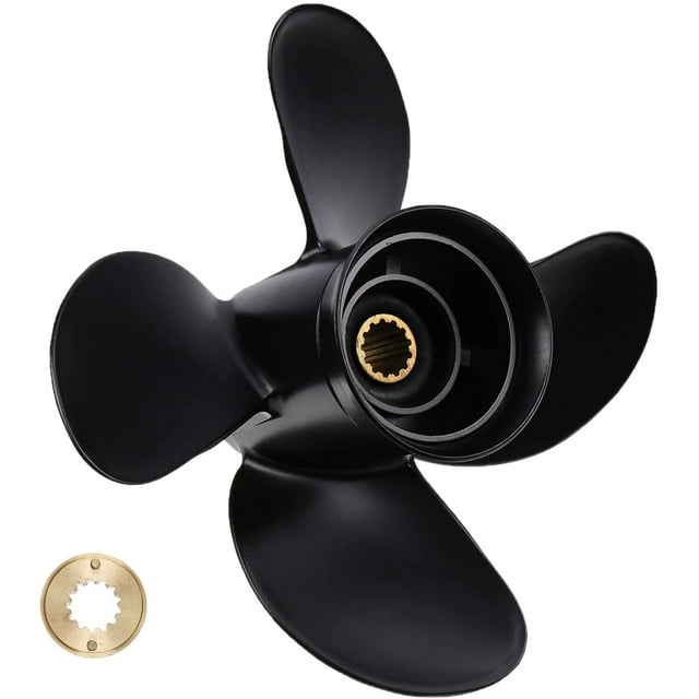 For Mercury Spitfire 4 Blade Prop 10.1x14 Propeller 48-8M8026635 40HP ...