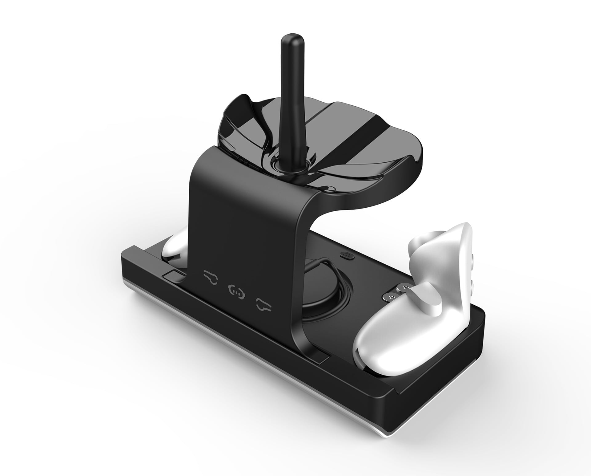 For Meta Quest 3 VR Charging Station Controller Charging RGB Light ...