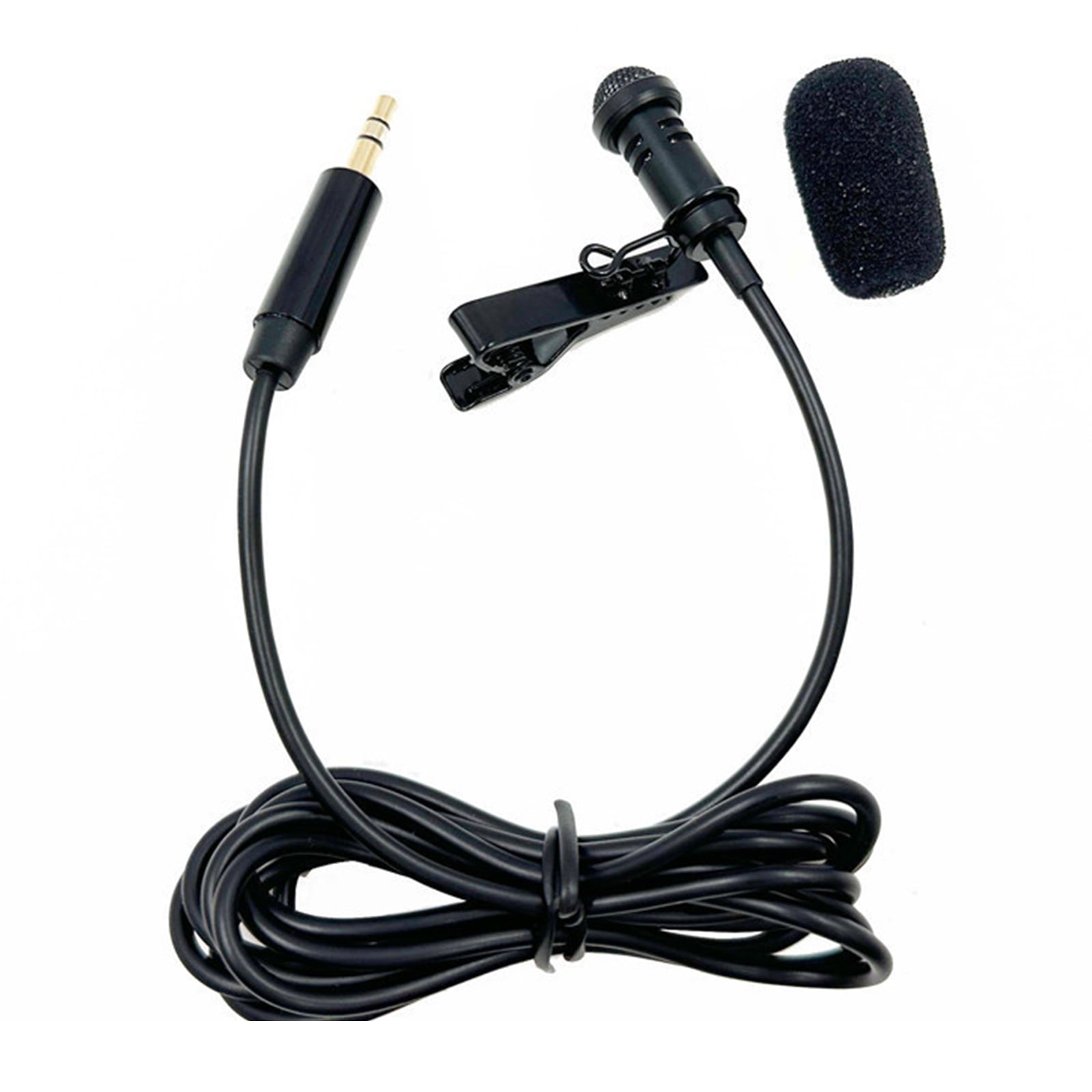 For Mic Lavalier Microphone High-Definition Sound Quality 3.5mm Plug ...