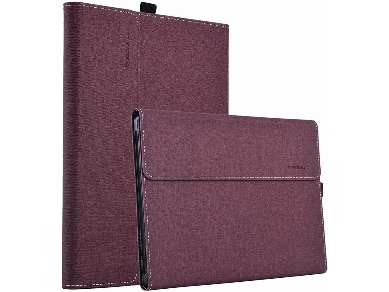 For Microsoft Surface Pro 8 Case - Premium PU Leather Stand Cover with ...