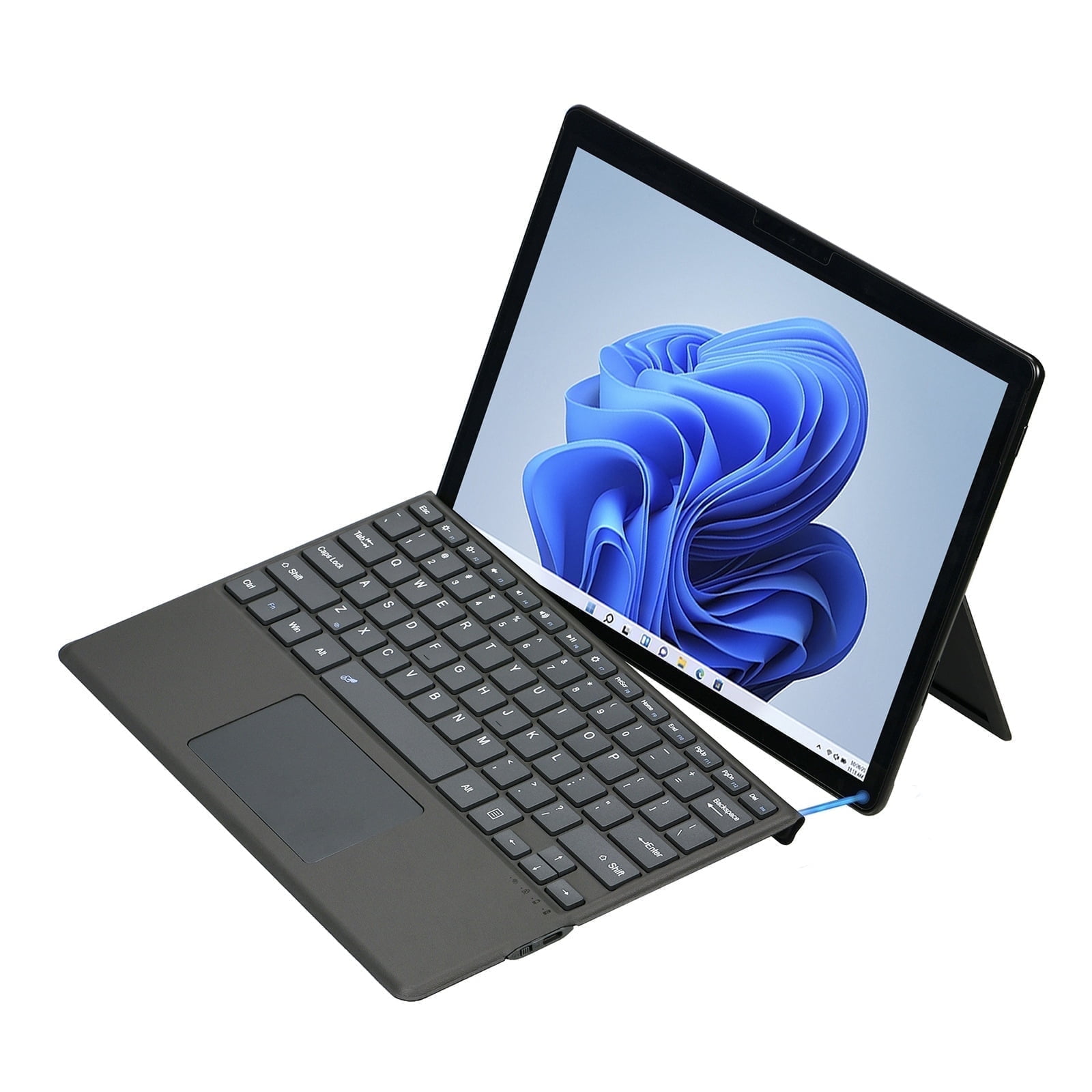 For Microsoft Surface Pro Tablet Bluetooth Wireless Keyboard Leather ...