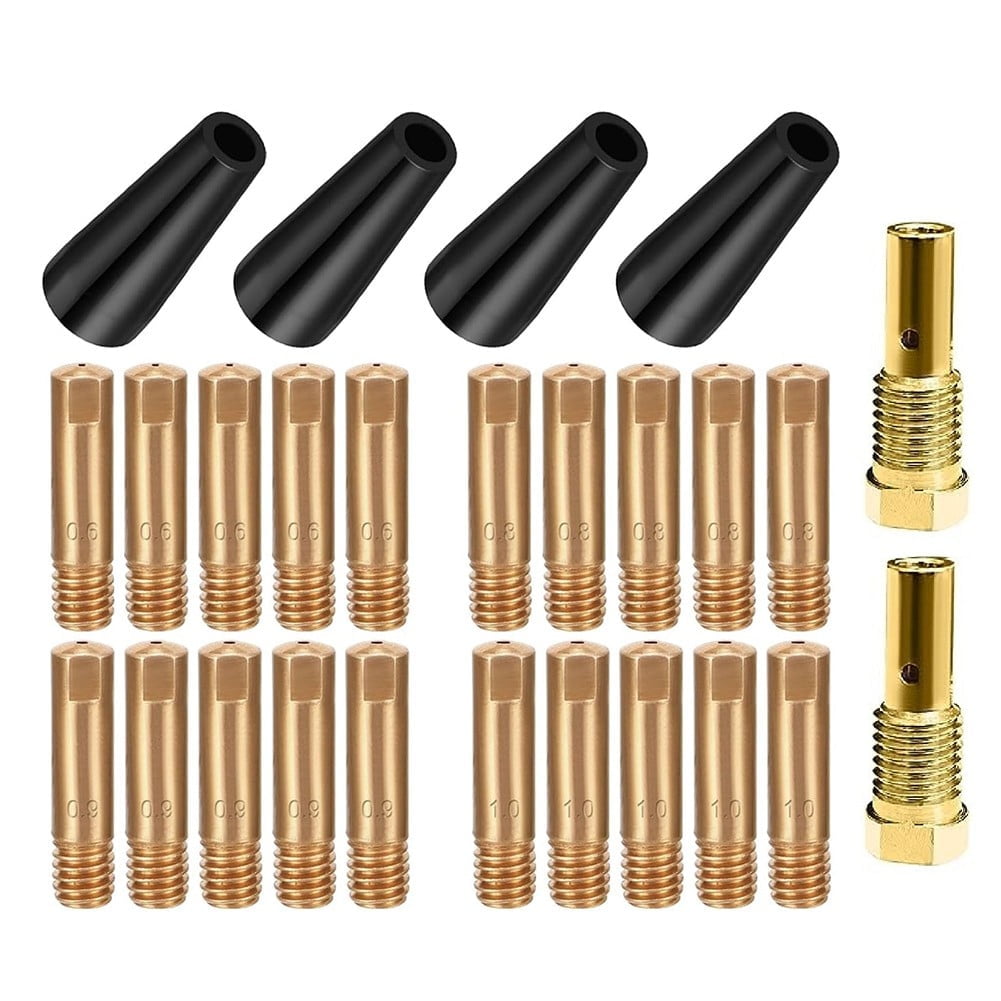 for MIG Welding Torch for 14AK Flux Cored Nozzle Contact Tip Kit Nozzle Diffuser - Walmart.com