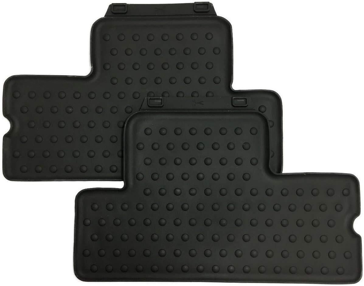 For Mini Cooper R56 S JCW R56 LCI All Weather Black Rear Rubber Mats ...