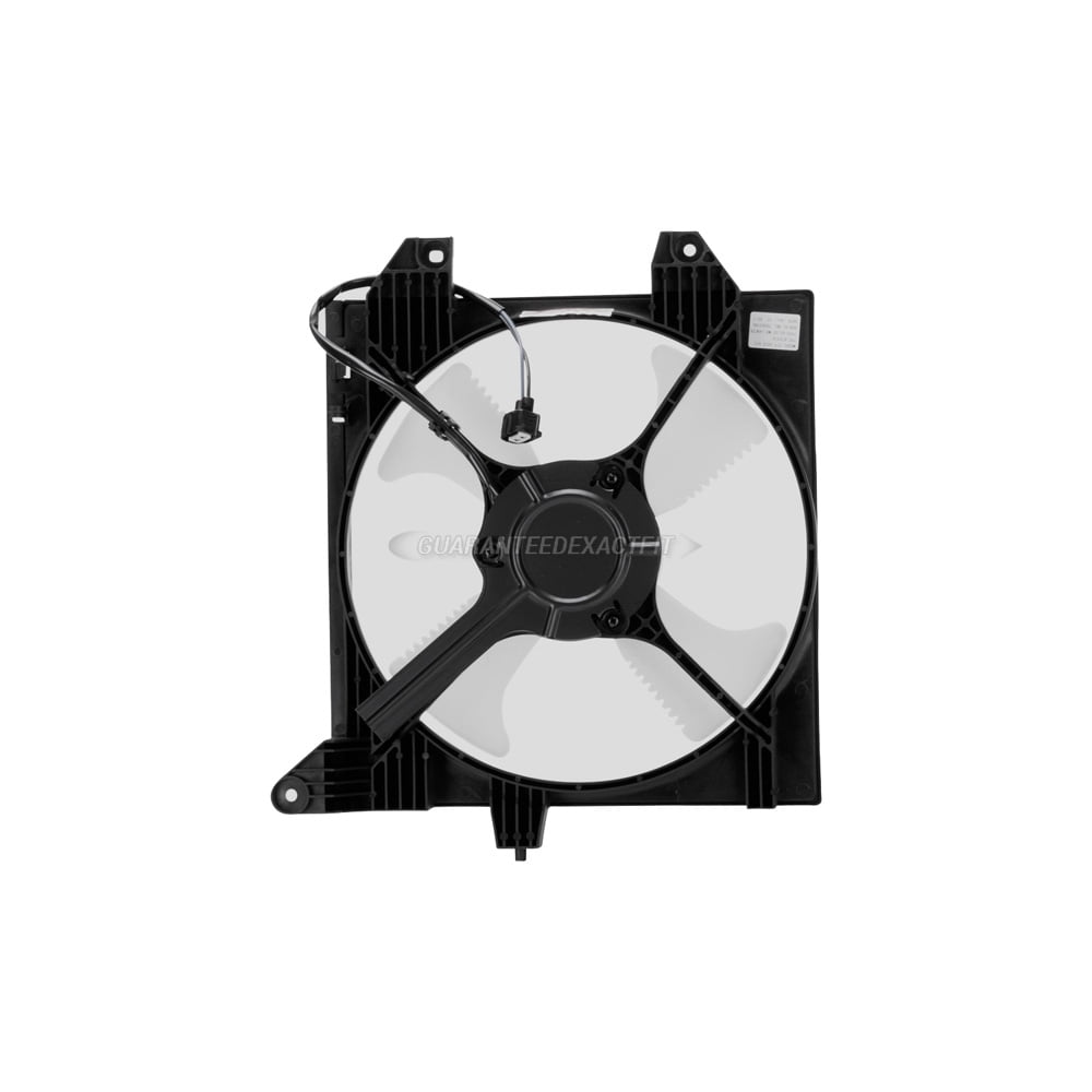 For Mitsubishi Lancer 2003-2006 New Condenser Side Cooling Fan Assembly ...