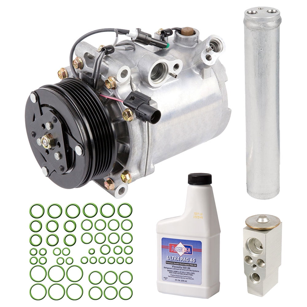 AC Compressor & A/C Repair Kit For Mitsubishi Lancer Evolution X Evo 10 ...