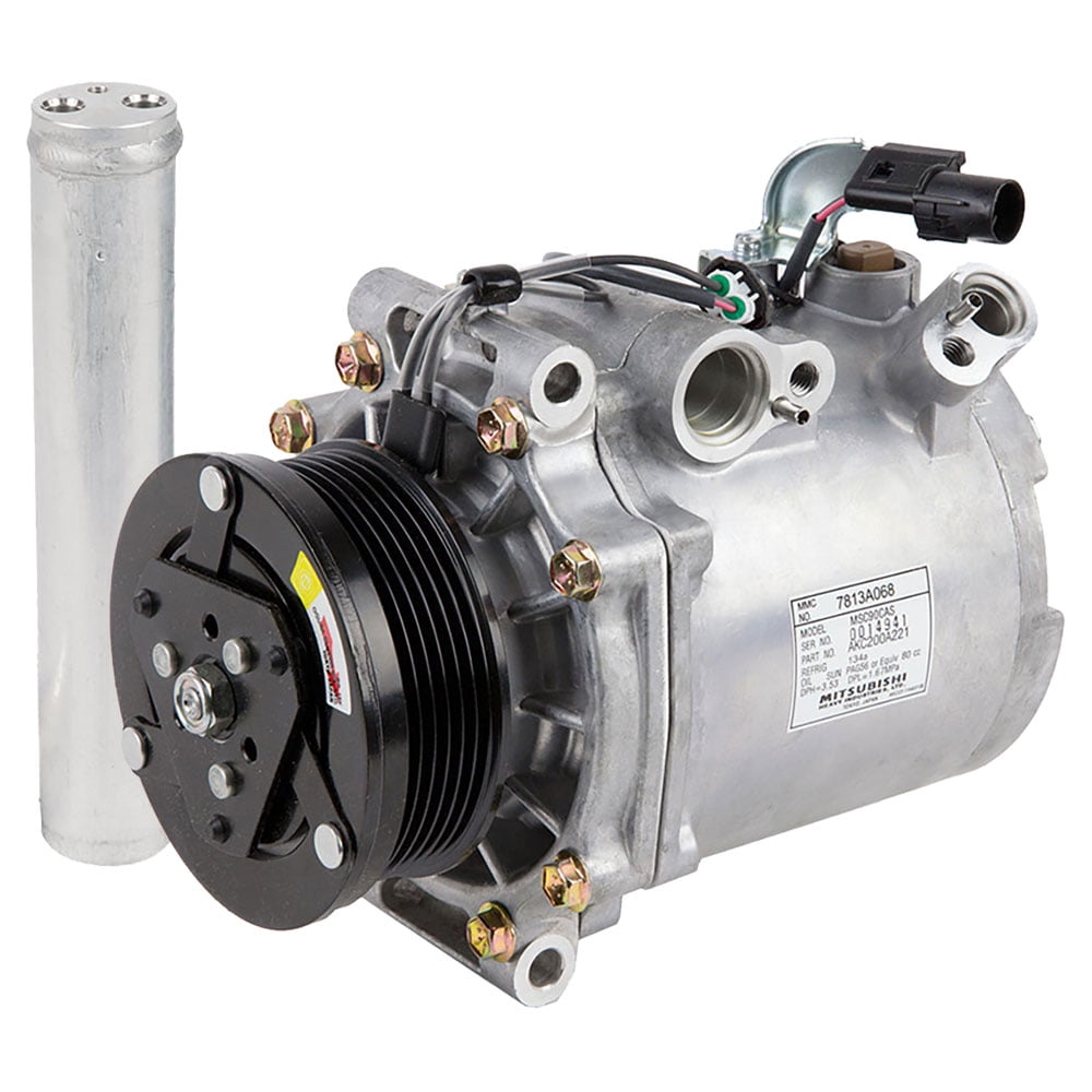For Mitsubishi Lancer & Outlander OEM AC Compressor w/ A/C Drier ...