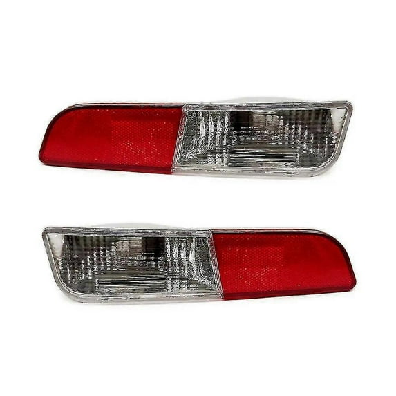 For Mitsubishi Outlander 2013 2014 2015 Car Rear Bumper Reflector Fog ...