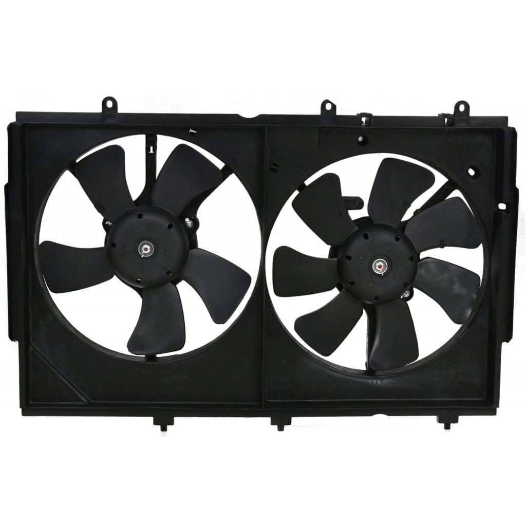 For Mitsubishi Outlander A/C Radiator Fan Assembly 2003 04 05 2006 For ...