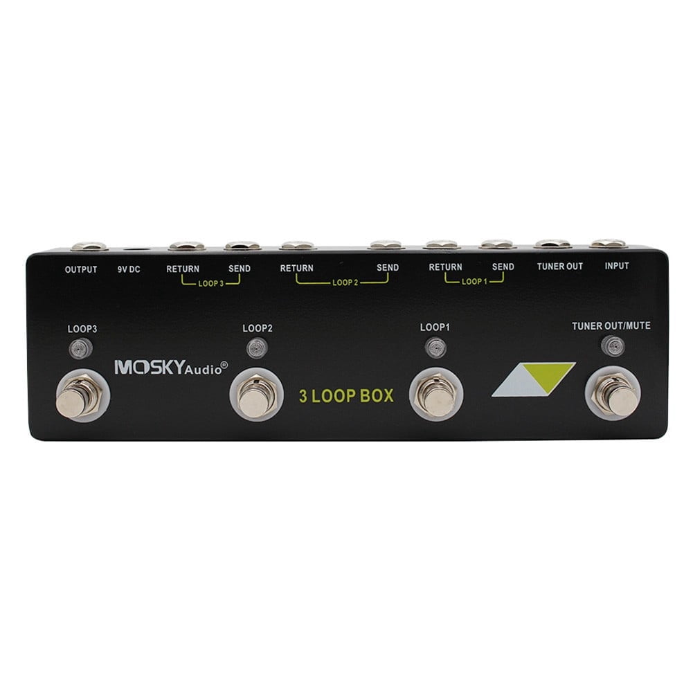 For Moskyaudio 3 Loop Box Guitar Pedal Loop Effect Pedal Looper Pedal ...