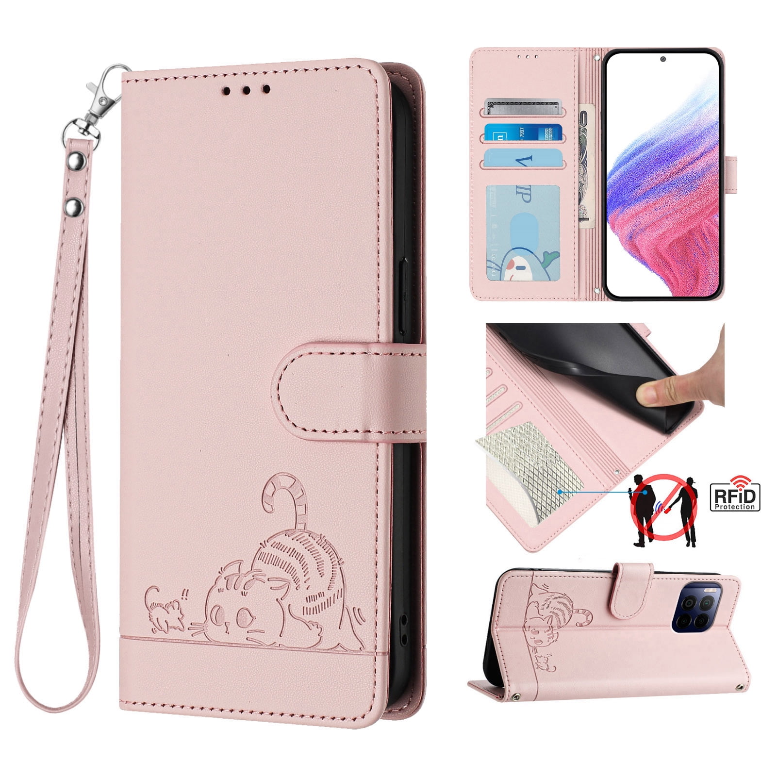 For Moto Edge 50 Fusion 5G /Moto Edge 50 Ultra ,Leather Wallet Case ...