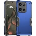 Motorola Edge 2025 Tough Hybrid Case - Blue - Walmart.com