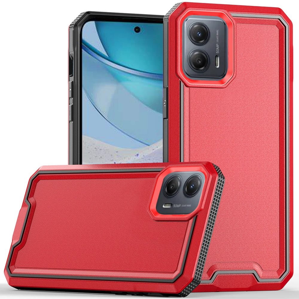 For Motorola MOT G 5G 2023 Rank Tough Strong Modern Fused Hybrid Case ...