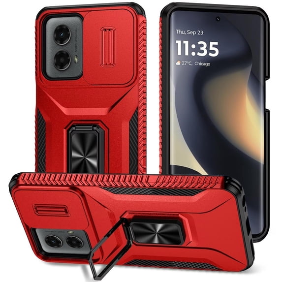 For Motorola Moto Edge 5G 2024 Camera Cover Phone Case with Magnetic ...