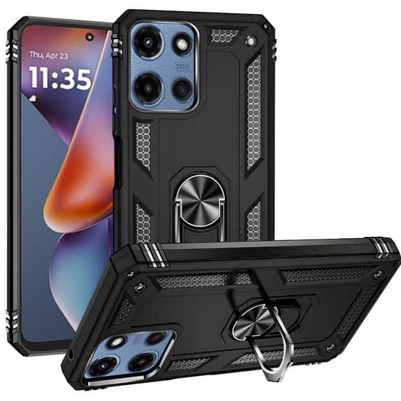 For Motorola Moto G 5G 2025 XT2513V Robust Kickstand Phone Case Cover ...
