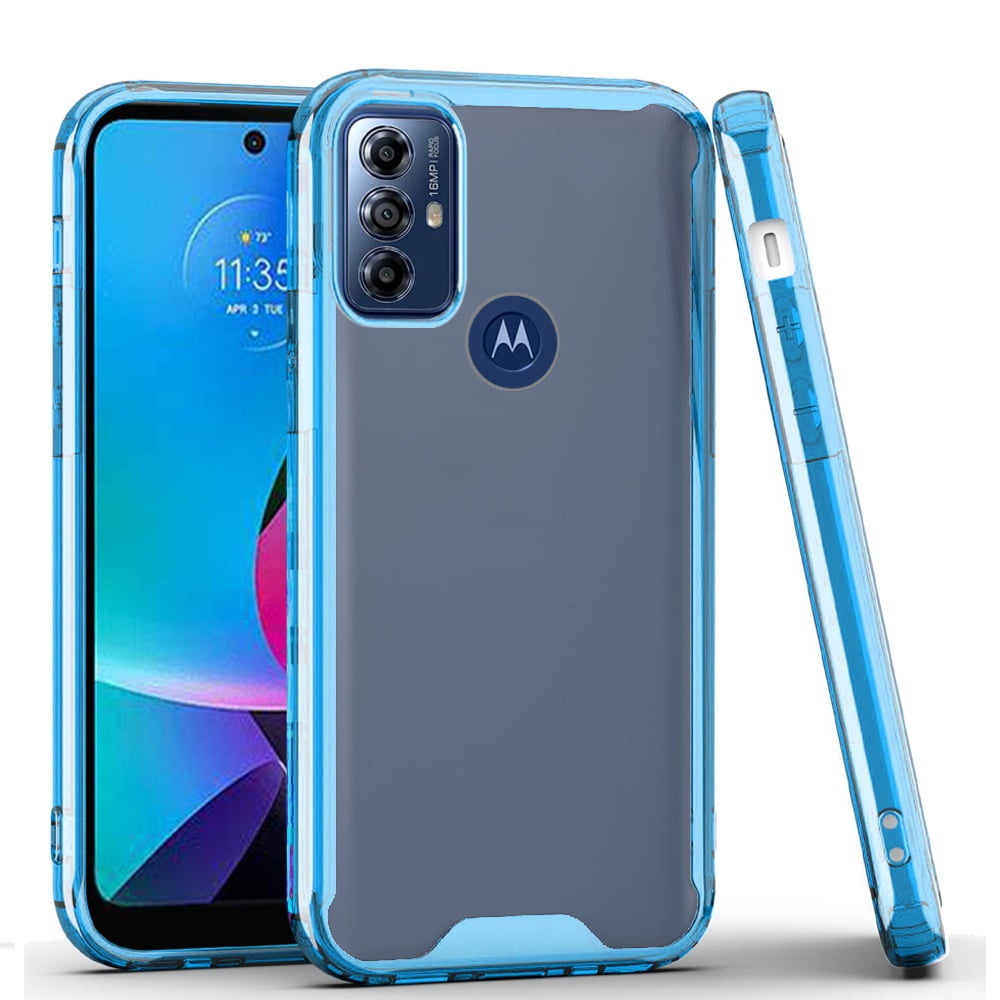 For Motorola Moto G Play 2023 Colored Shockproof Transparent Hard PC ...