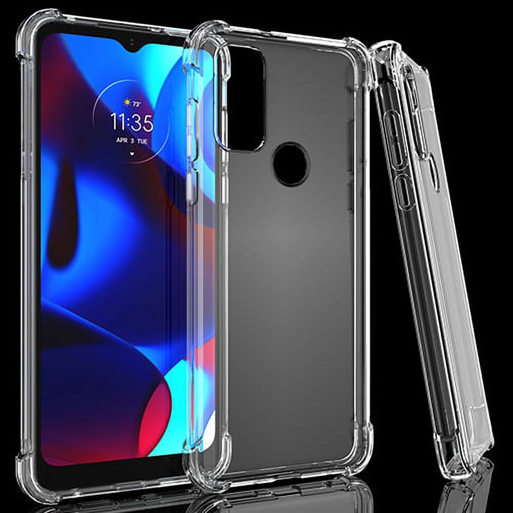 For Motorola Moto G Pure G Power 2022 Deluxe Tpu 2 Clear - Walmart ...