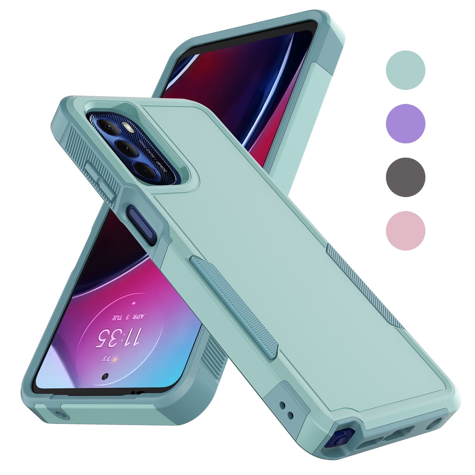 Taxfox Shockproof Plastic Rugged Cell Phone Case for Motorola Moto G ...