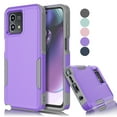 Tekcoo Silicone Rugged Cell Phone Case for Motorola Moto G Stylus 5G 2023, Purple - Walmart.com