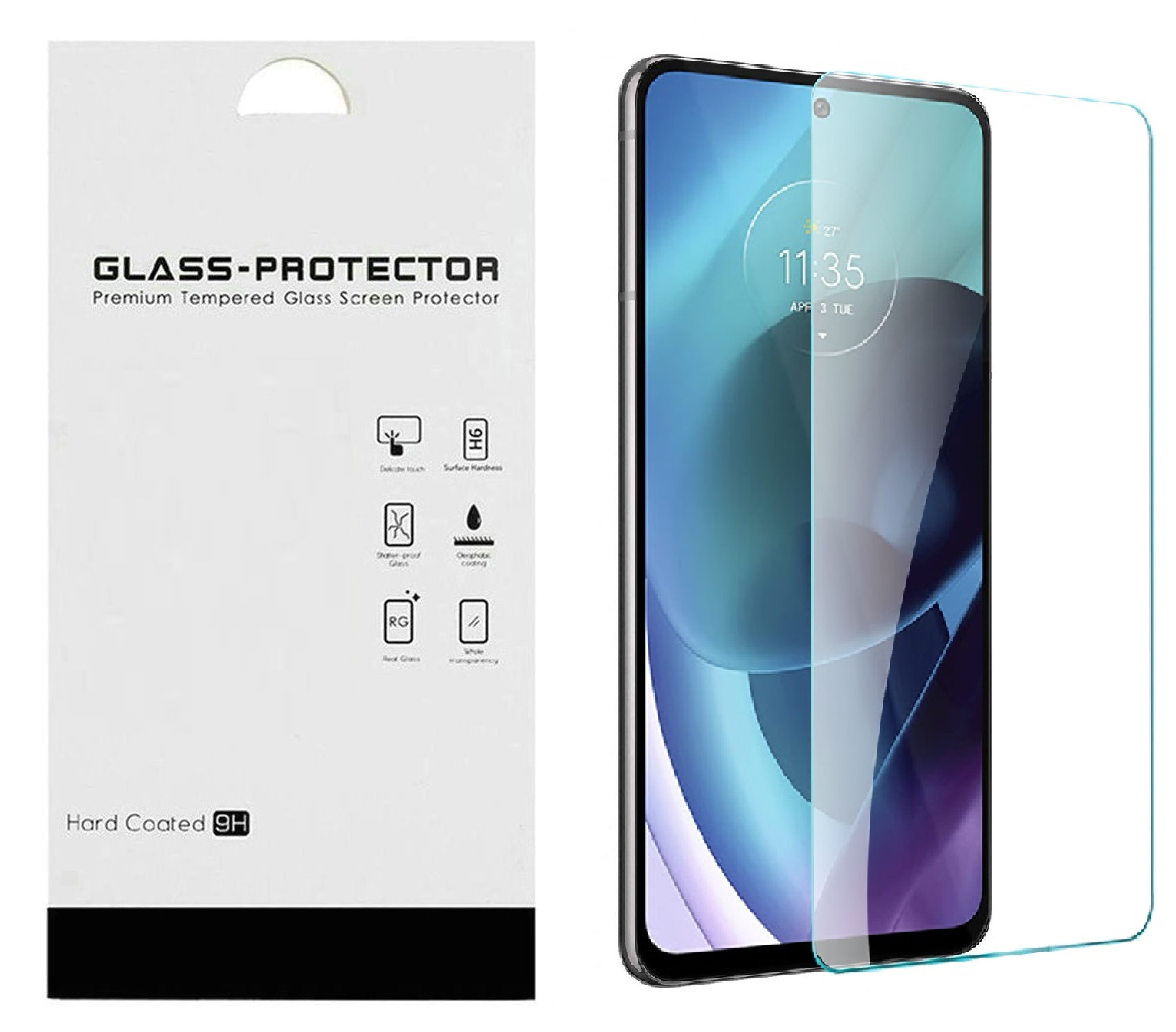 For Motorola Moto G Stylus 5g 2022 XT2215DL 3x Tempered Glass Screen ...