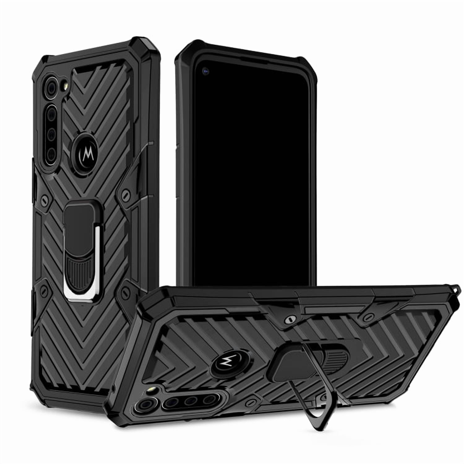 For Motorola Moto G Stylus (2020) Cool Armor PC + TPU Shockproof Case ...