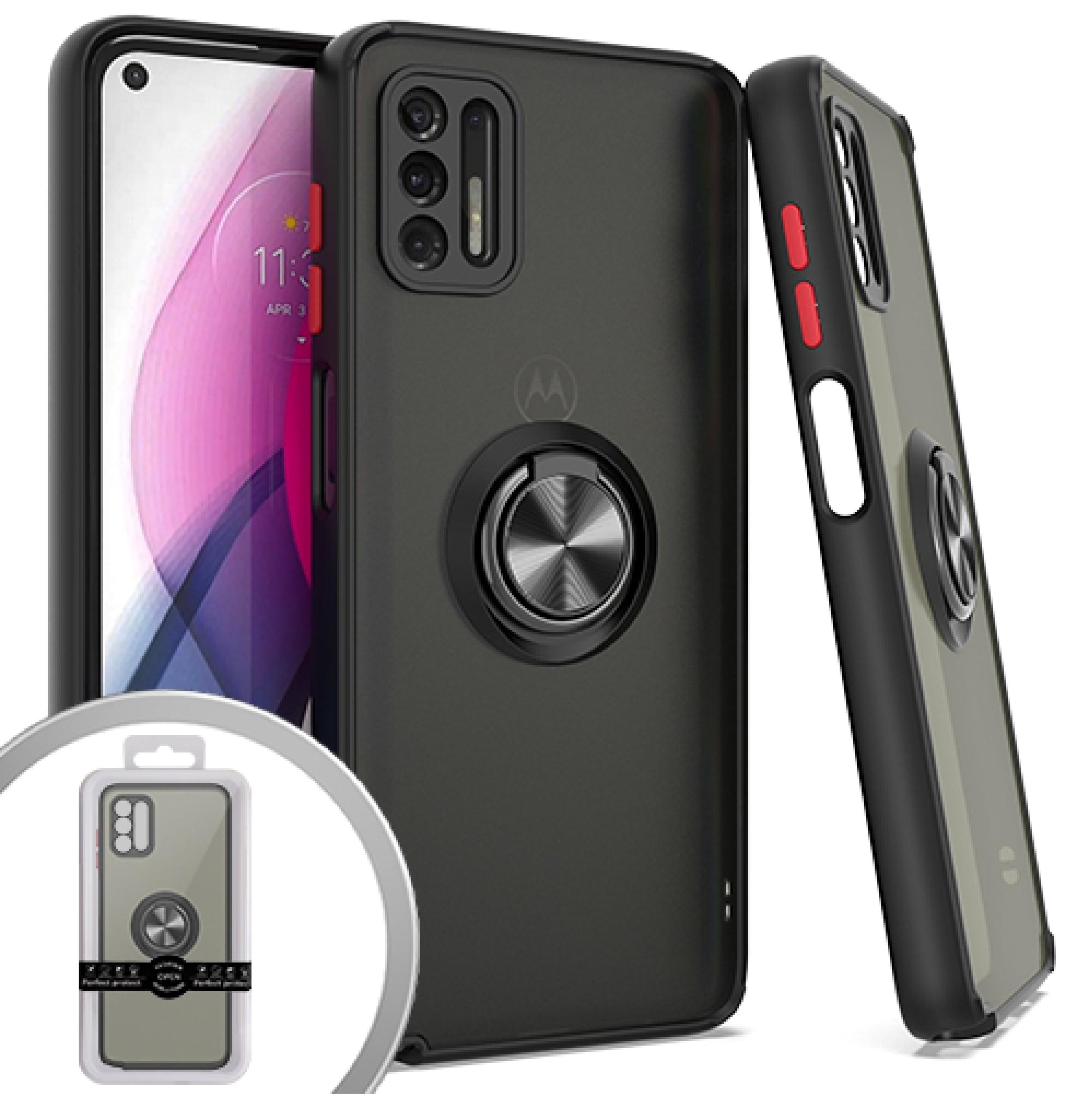 For Motorola Moto G Stylus XT2115DL 4G 2021 O-Ring Cover Phone Case ...