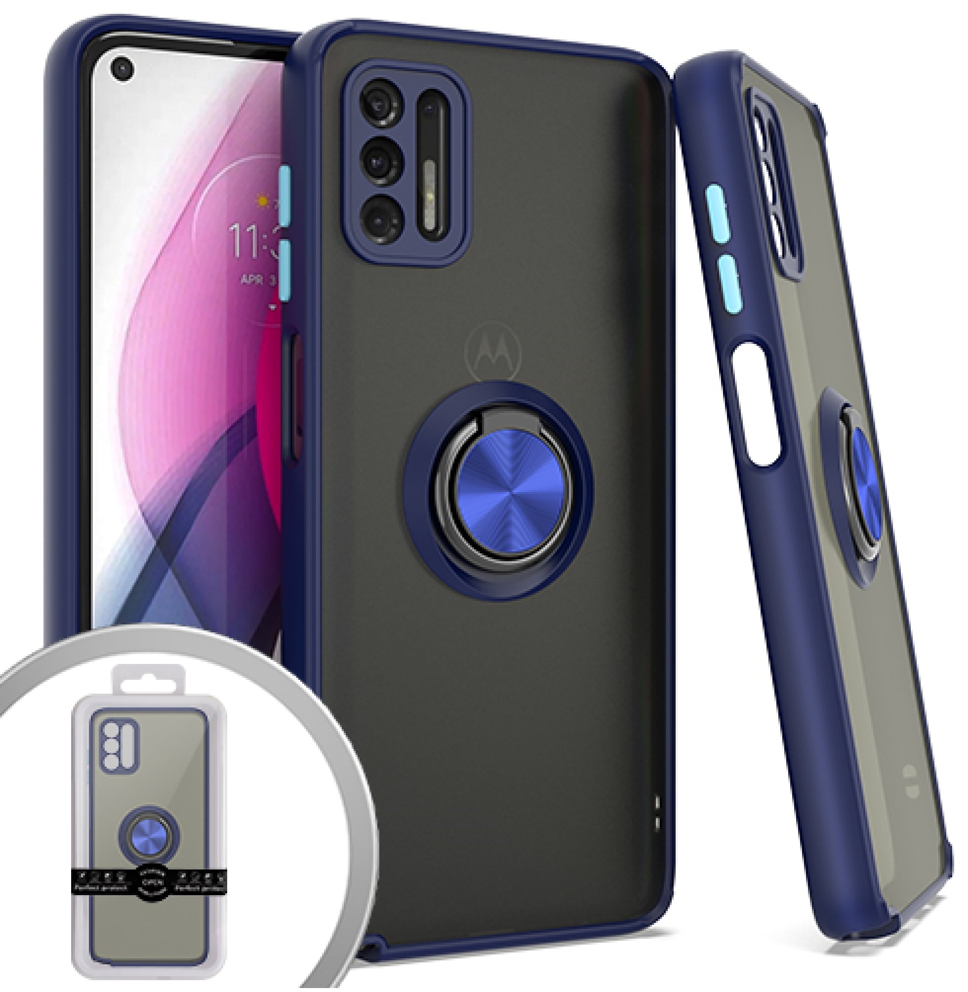 For Motorola Moto G Stylus XT2115DL 4G 2021 O-Ring Cover Phone Case ...