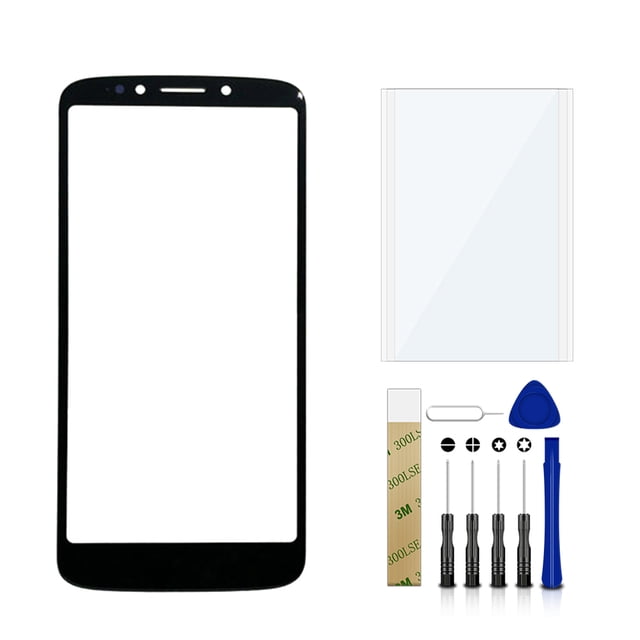 For Motorola Moto G6 Play MOTXT19226PP Replacement Front Outer Glass ...