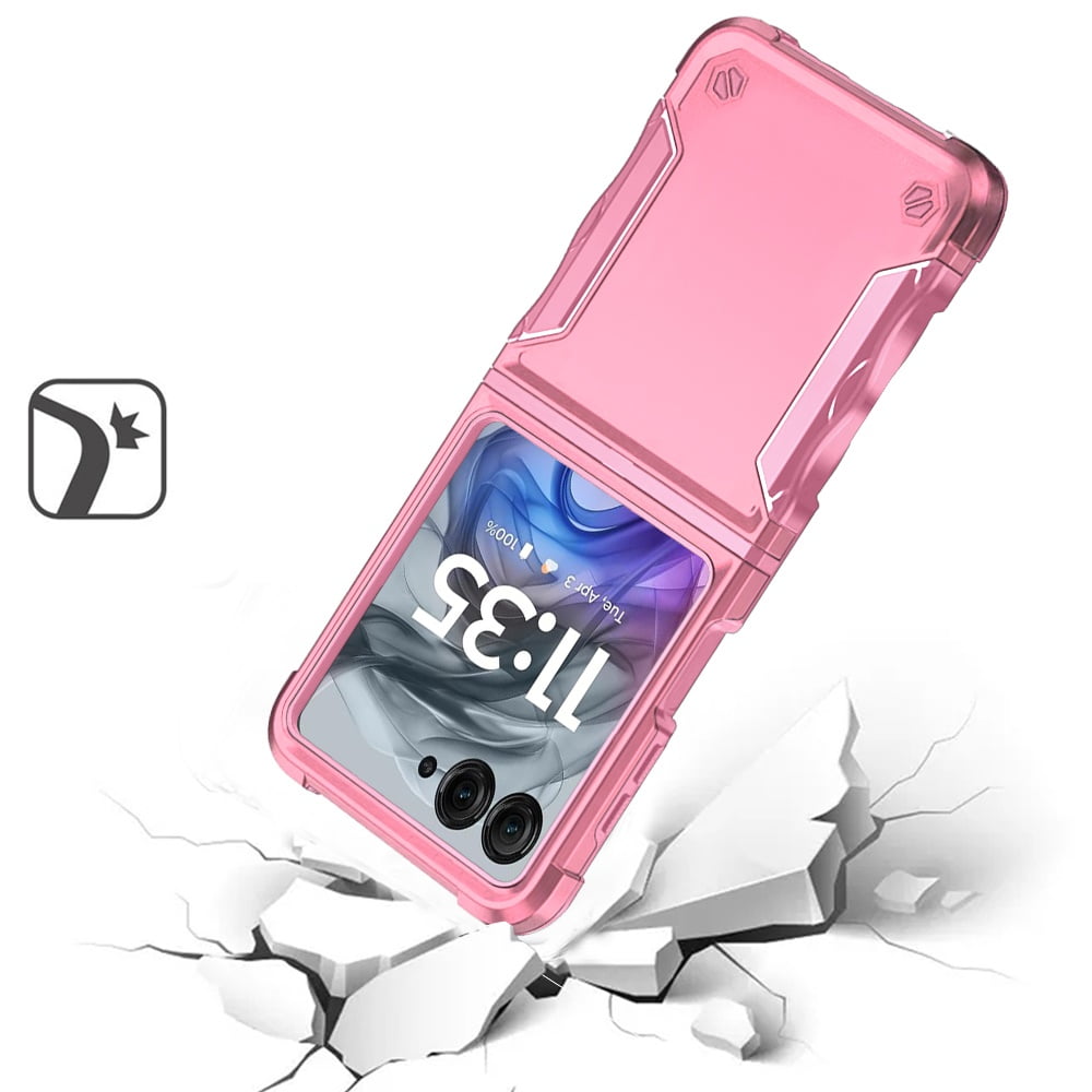 For Motorola Razr 2024 METKASE Exquisite Tough Shockproof Hybrid in ...