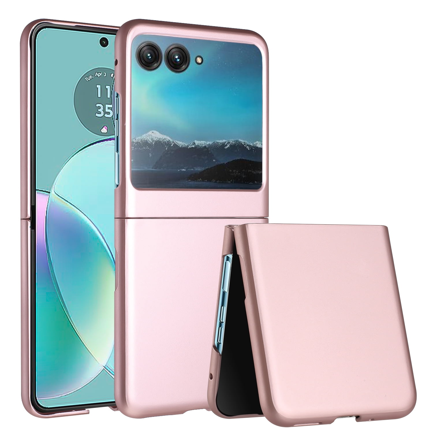 For Motorola Razr 40 Ultra / Moto Razr+ / Razr Plus 2023 Case Slim Full Body Shockproof Matte ...