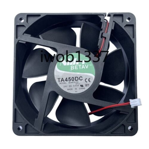 For Nidec TA450DC B34978-55 24V 0.41A 120*120*38mm Windy Inverter ...