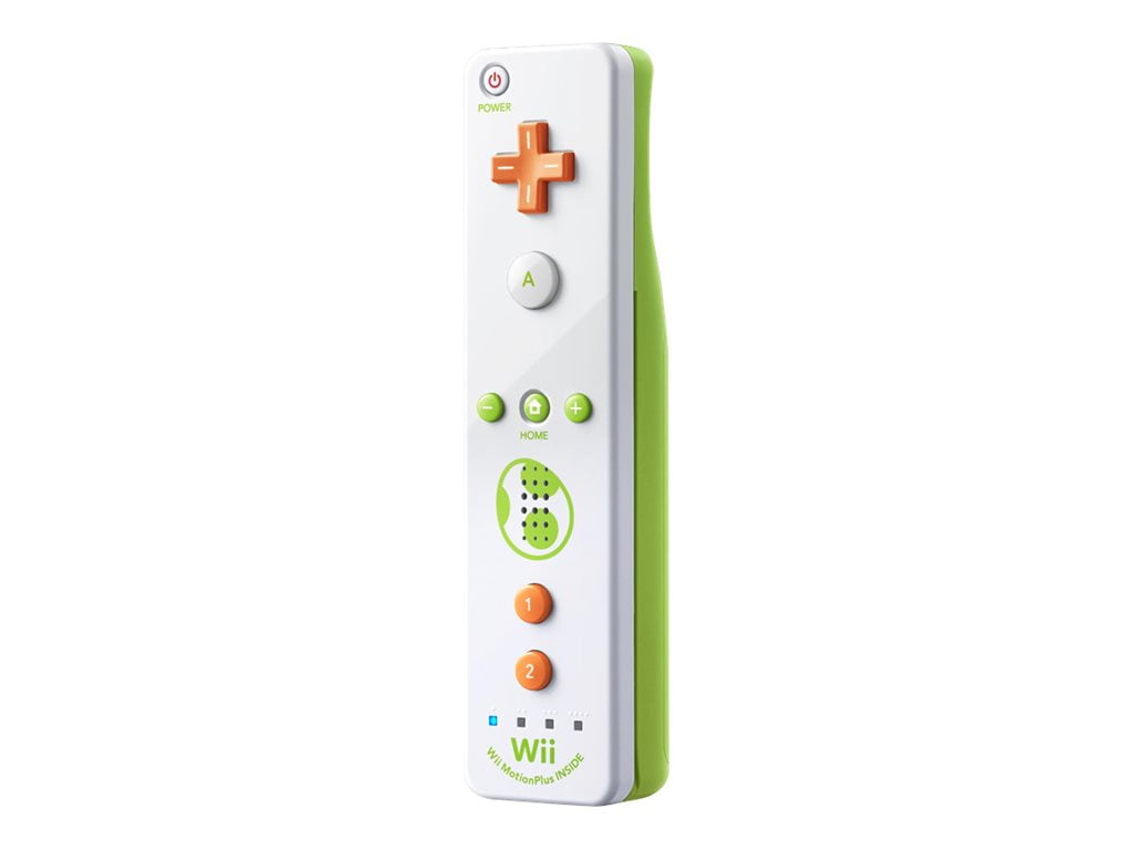 NINTENDO Wii Remote Plus - Yoshi Edition - Remote - wireless - for ...