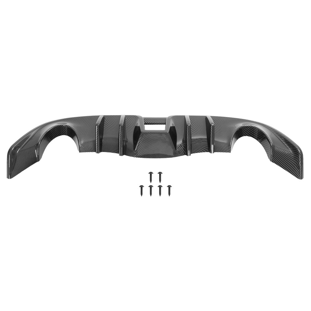 For Nissan 370Z 09-20 Rear Bumper Diffuser Lip Racing Spoiler 4 Fins ...