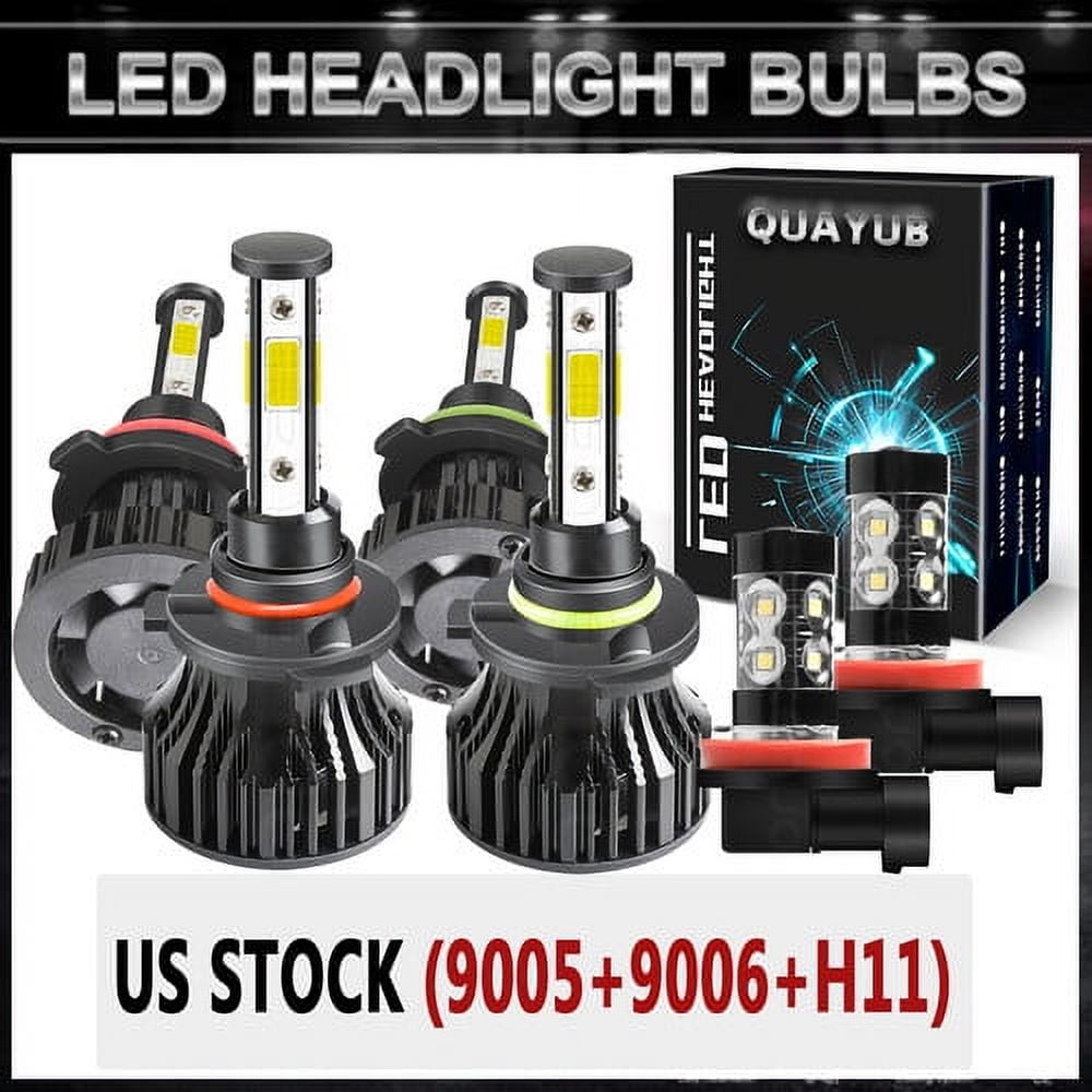 For Nissan Armada 2011 2012 2013 2014 2015 LED Headlight High Lo Fog ...
