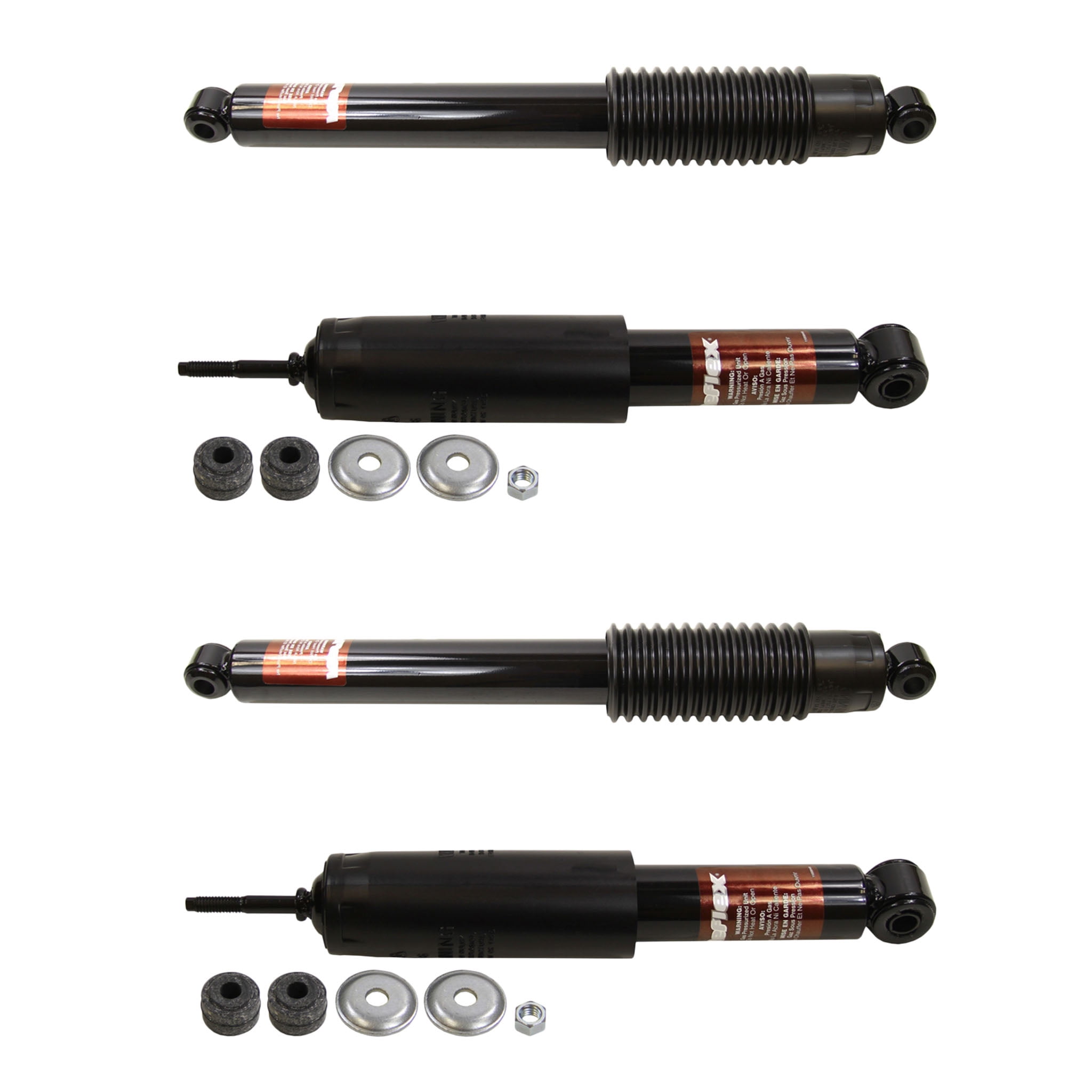 For Nissan D21 Frontier Pickup Set of 4 Monroe OESpectrum Shocks ...