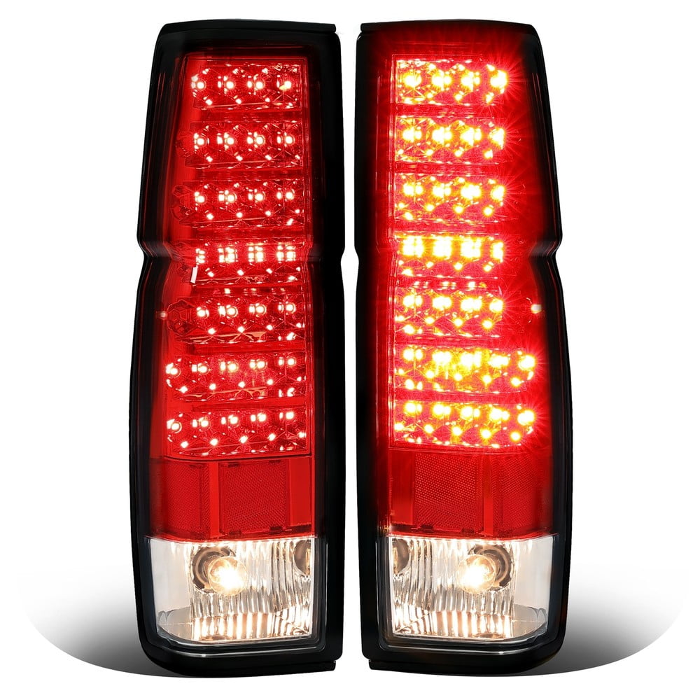 For Nissan D21 Hardbody 1986-1997 LED Tail Lights Lamps w/ Bulbs+Wiring ...