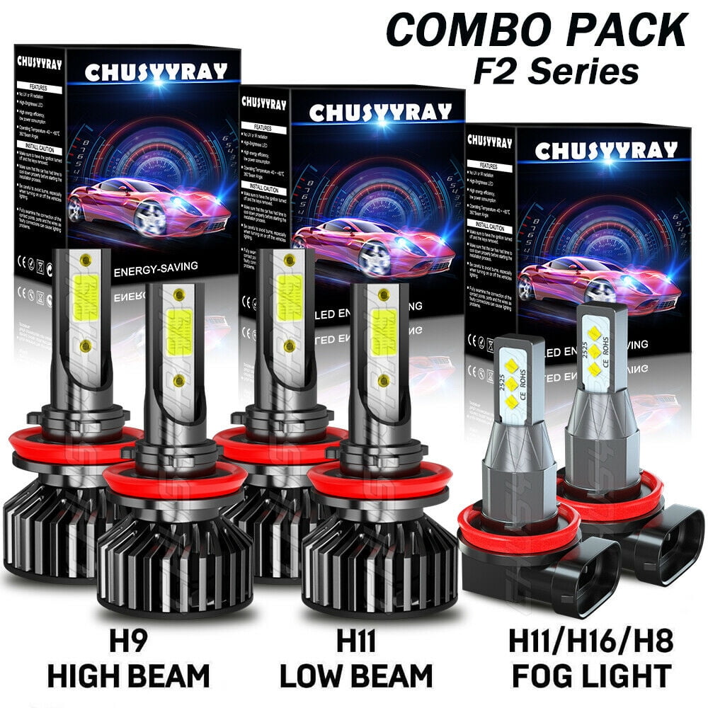 For Nissan Kicks 2017-2021 Front LED Headlight High&Low + Fog Light ...