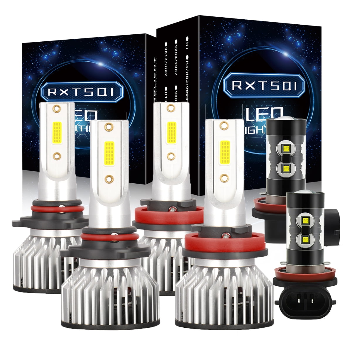 For Nissan Murano 2009-2014 - 6x Combo LED Headlight + Fog Bulbs 6000K ...