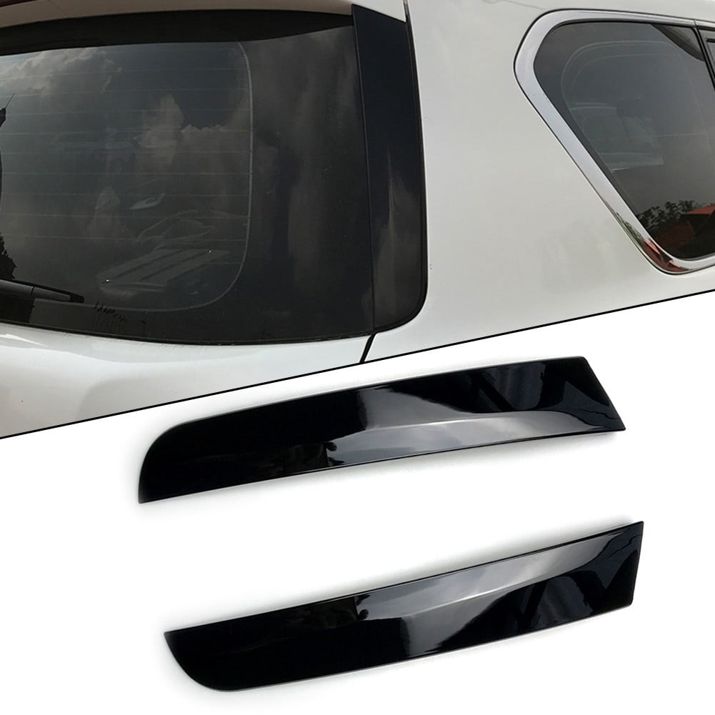 For Nissan Patrol Y62 Black Rear Spoiler Side Wing Trim Cover 2010-2018 ...
