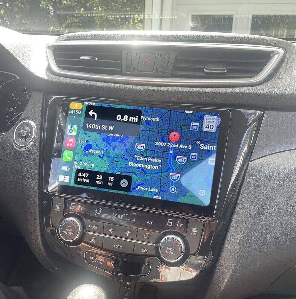 For Nissan Rogue 2014 2015 2016 WIFI CarPlay Android 12.0 Car ...