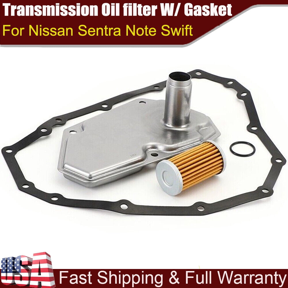 For Nissan Sentra Note Swift Versa Transmission Oil filter W/ Gasket ...
