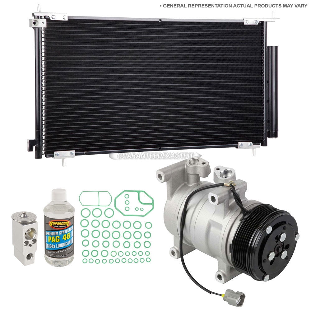 For Nissan Titan 2018 A/C Kit w/ AC Compressor Condenser & Drier ...