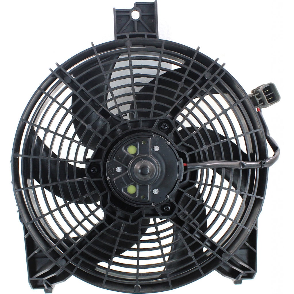 For Nissan Titan Condenser / Pathfinder Armada A/C Cooling Fan Assembly ...
