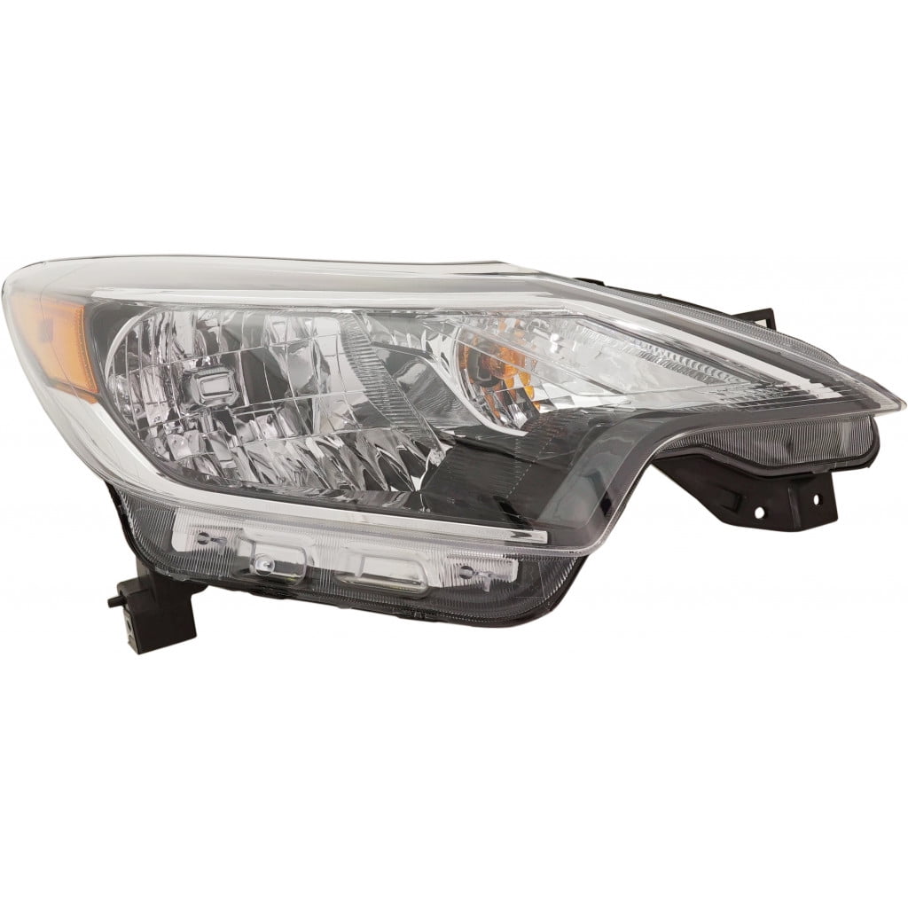 For Nissan Versa Note Headlight 2017 2018 2019 Passenger Side Black ...
