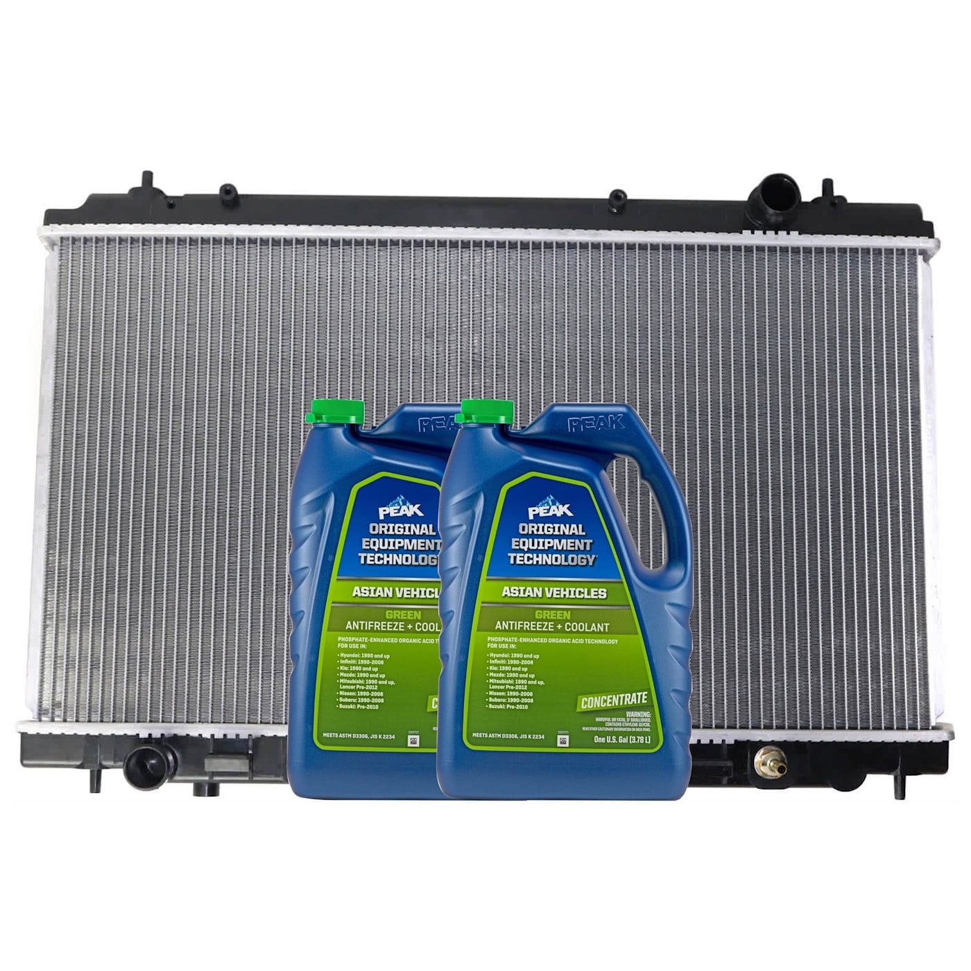 For Nissan for 350Z Radiator Pair Set (2007) - Aluminum Core, for ...