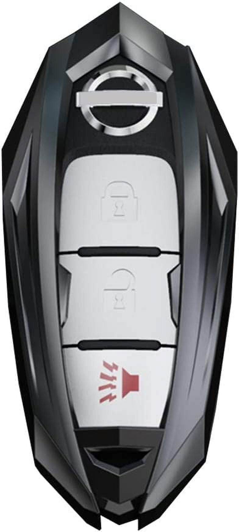 For Nissan key fob cover 3 button, Metal Key Fob Case for Nissan Altima ...